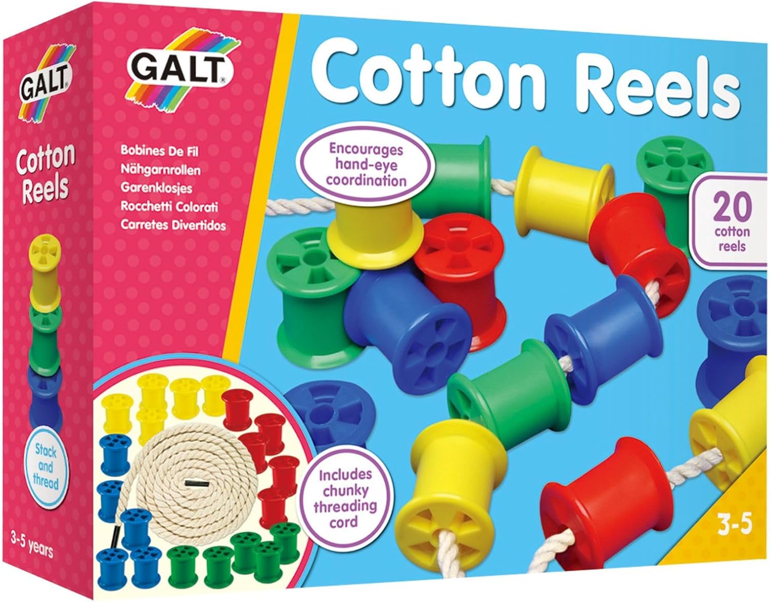 HP00055793 - GALT Threading Cotton Reels Set | Hope