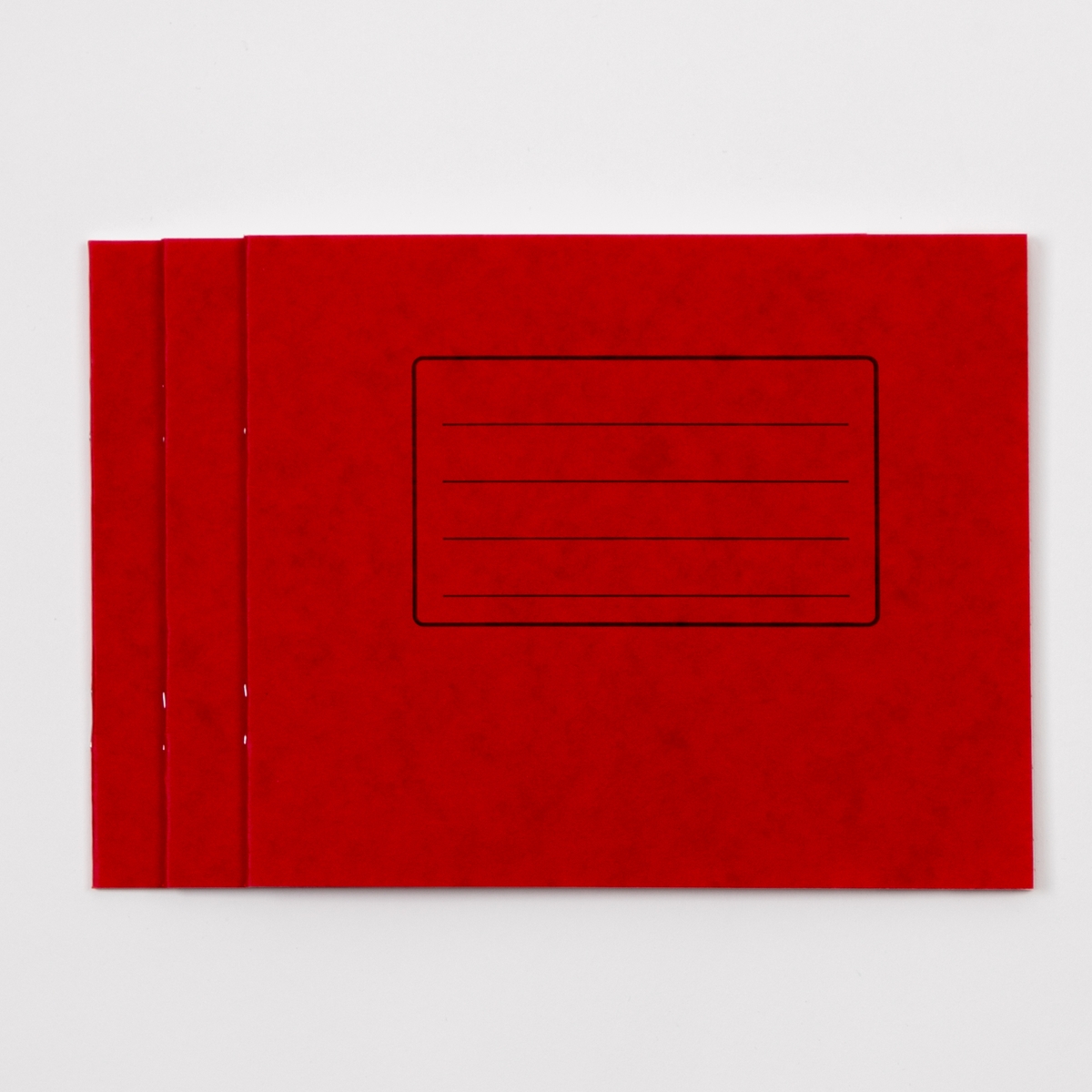 Classmates 5.25" x 6.5" Exercise Book 24 Page, 15mm Ruled, Red - Pack ...