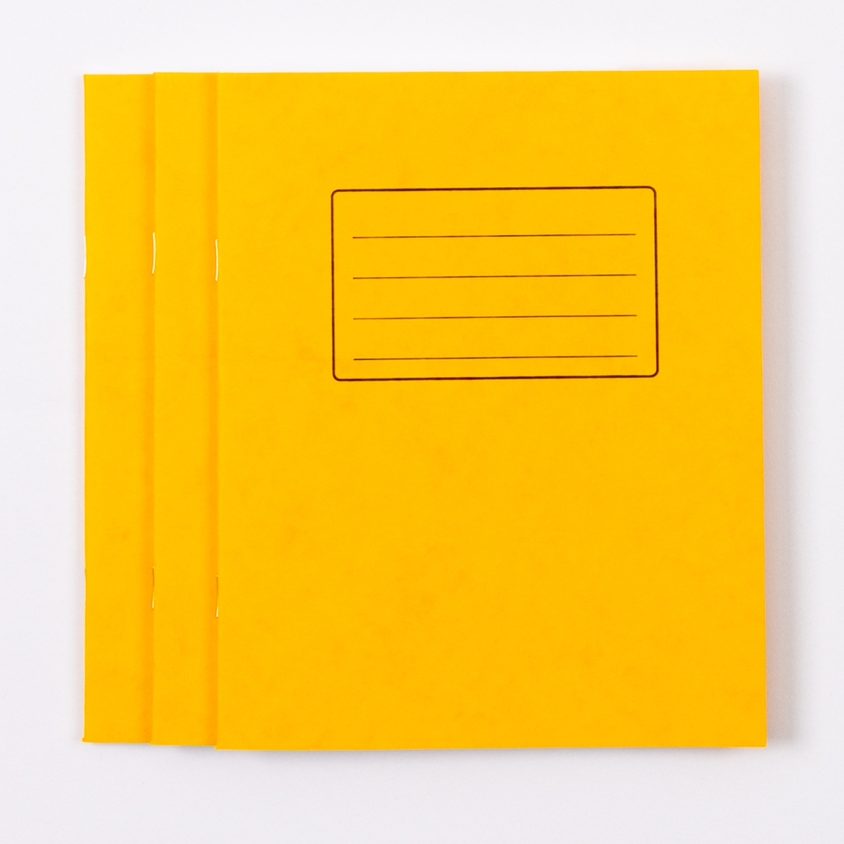 Classmates 8" x 6.5" Exercise Book 48 Page, 7mm Squared, Yellow - Pack ...