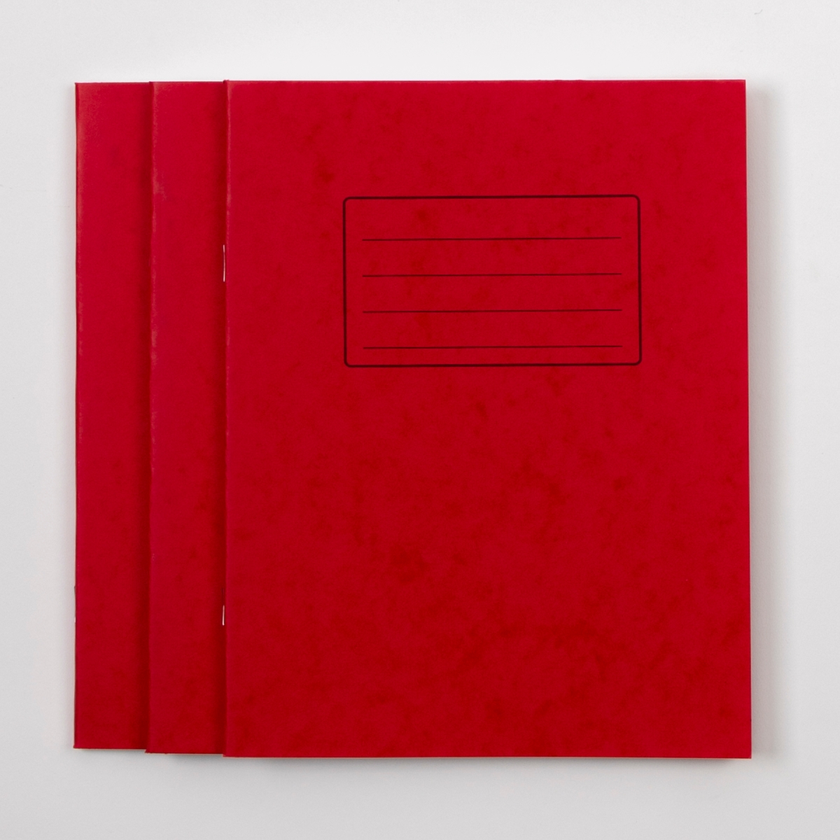 Classmates 9" x 7" Exercise Book 80 Page, 5mm Squared, Red - Pack of ...