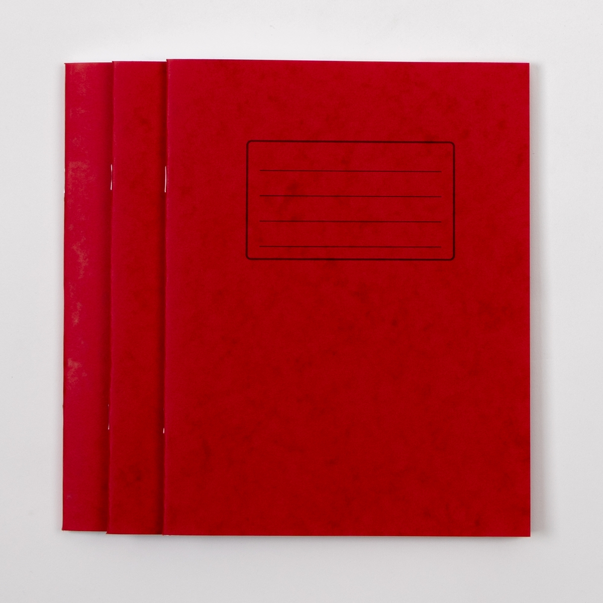 Classmates 9" x 7" Exercise Book 48 Page, 8mm Ruled With Margin, Red ...