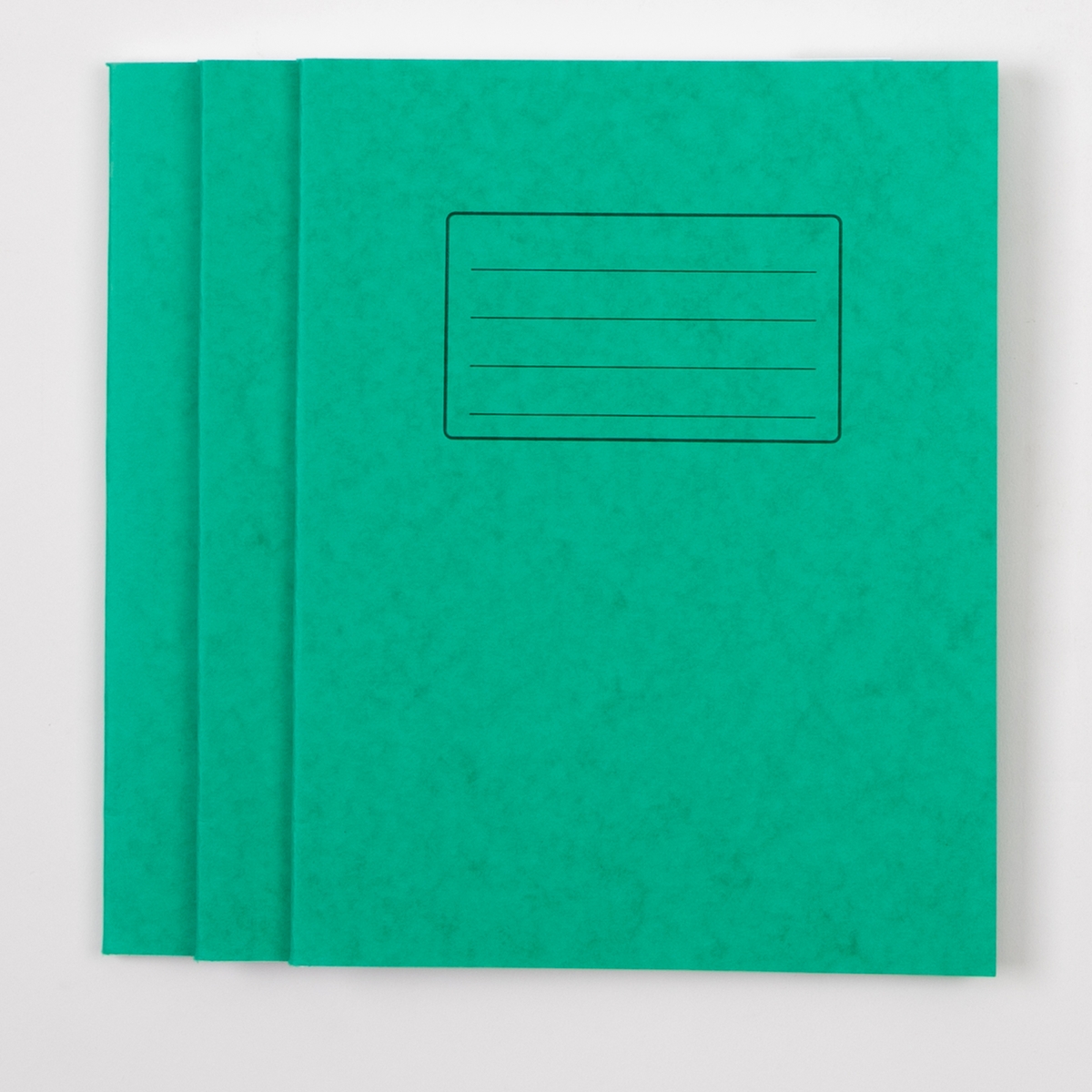 Classmates 9"x7" Exercise Book 120 Page, 8mm Ruled With Margin, Green ...