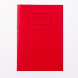 Classmates A4 Exercise Book 64 Page, 8mm Ruled/Plain Alternate, Red ...