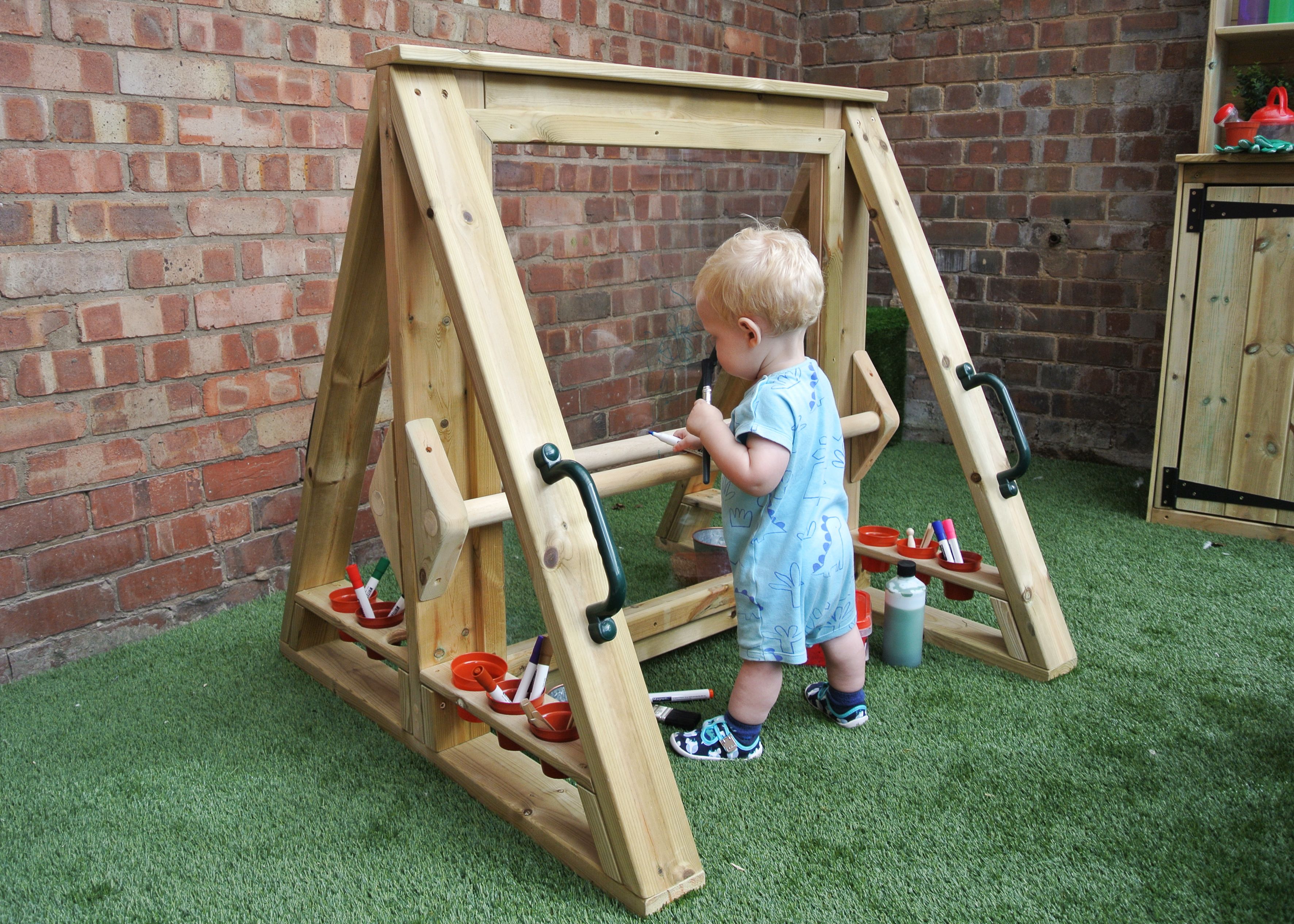 CP00056070 - Under 2's Outdoor Crawl Up Easel from Hope Education ...