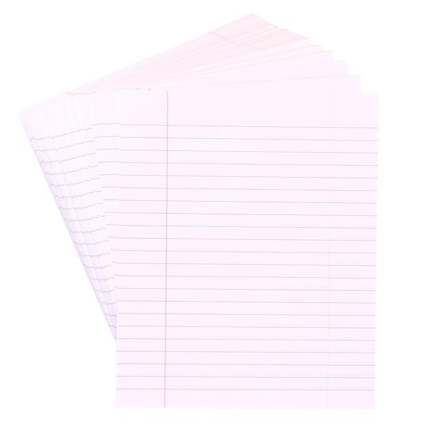 Classmates 8" x 6.5" Exercise Paper, 8mm Ruled With Margin, Unpunched ...