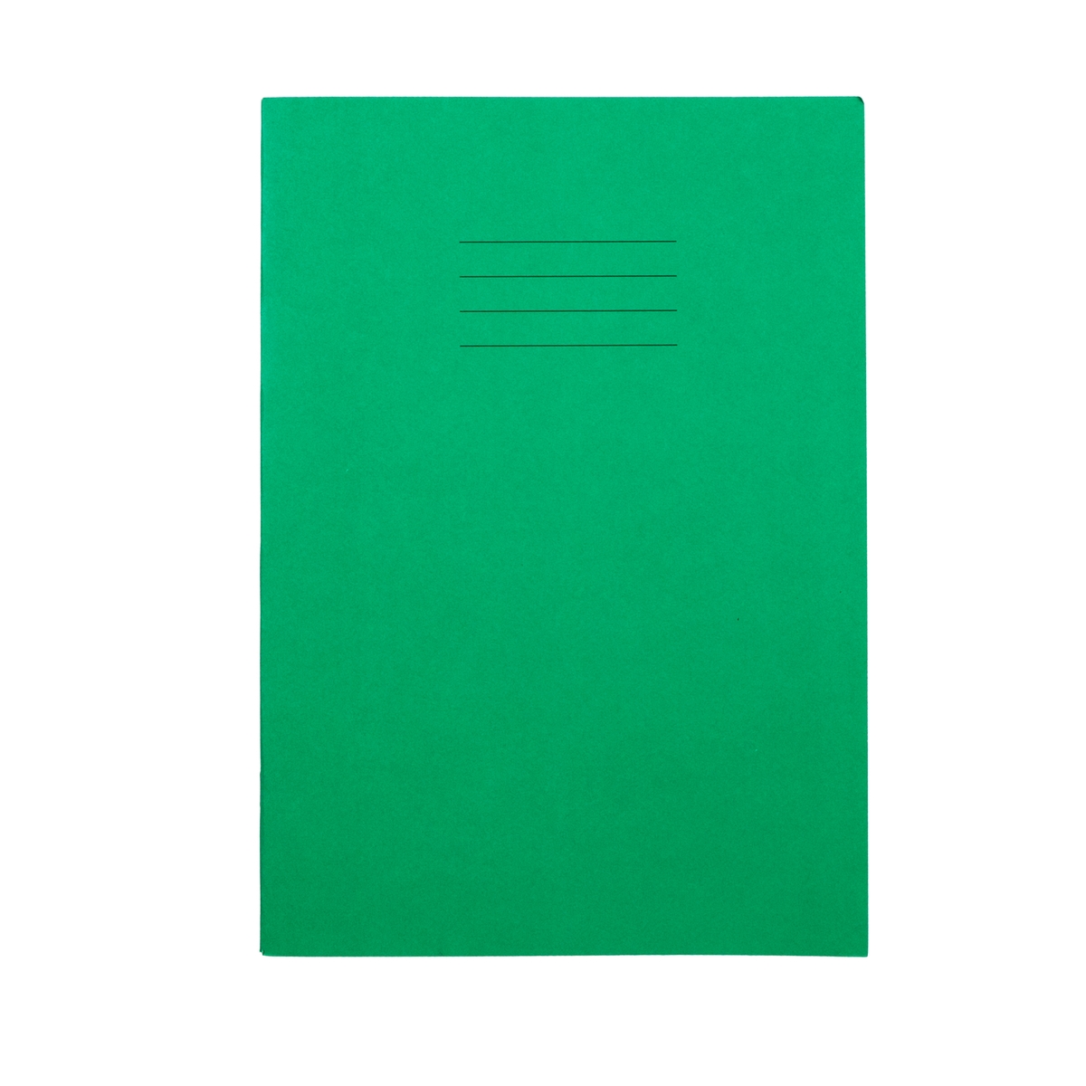 Findel Everyday A4 Exercise Book 64 Page, 10mm Squared, Green - Pack of ...