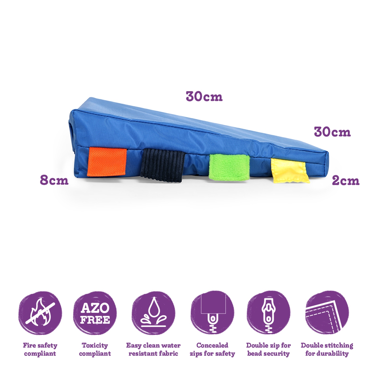 Sensory Touch Tags Posture Wedge | LP00056268 | LDA Resources