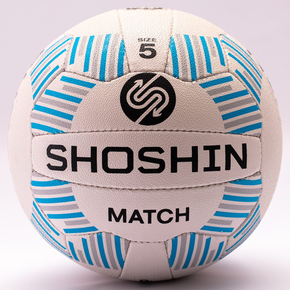 SHOSHIN Match Netball - White/Blue - Size 5 | CP00056628 | Findel ...