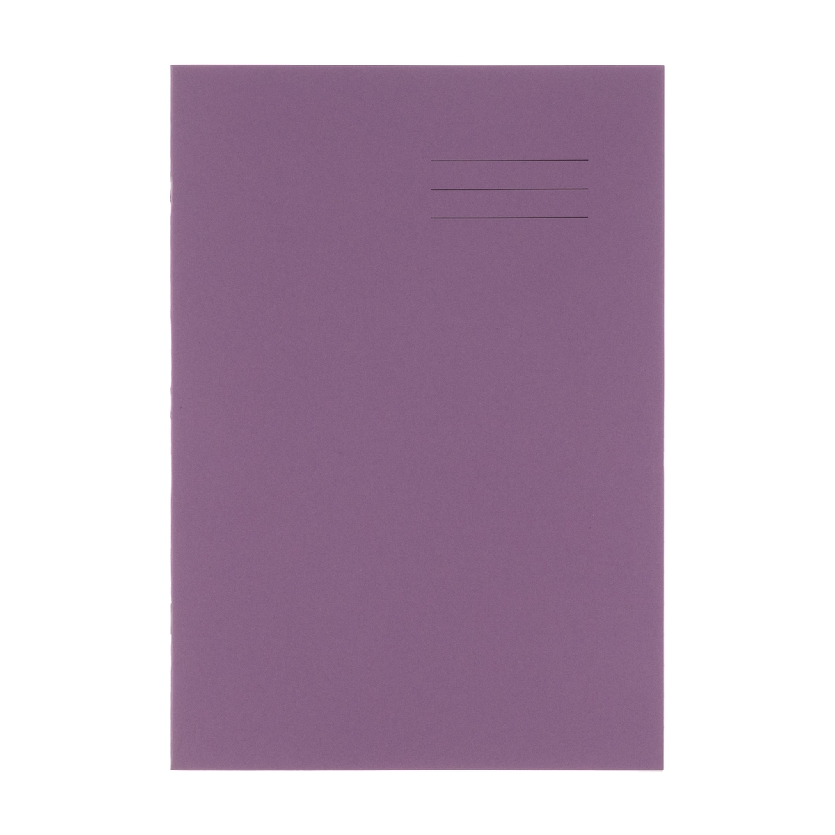 RHINO A4 Exercise Book 32 Page, Plain, Purple - Pack of 100 ...