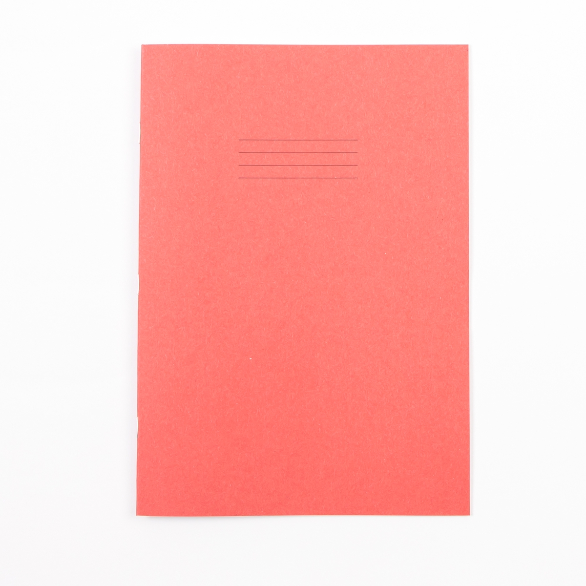 RHINO A4 Exercise Books 32 Page, 15mm Ruled/Plain Alternate, Red - Pack ...