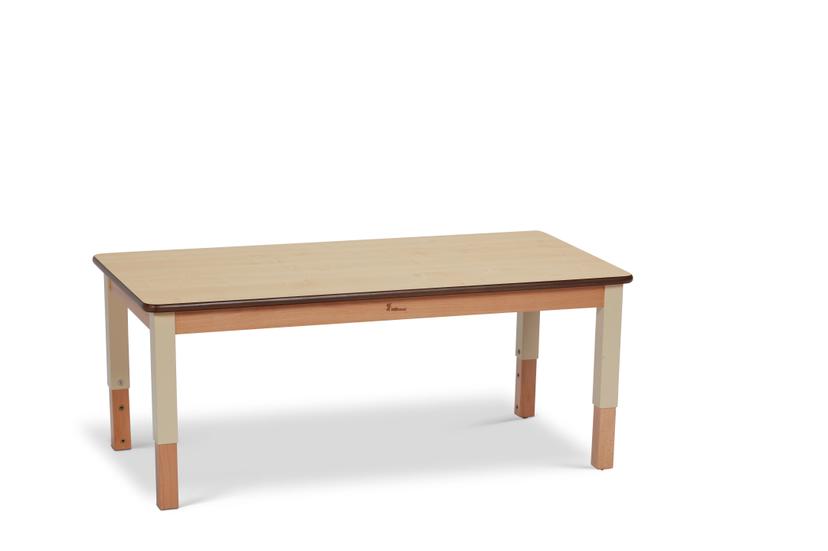 Millhouse Medium Rectangular Height Adjustable Table, W112 x D56cm | HP00057220 | Findel Education
