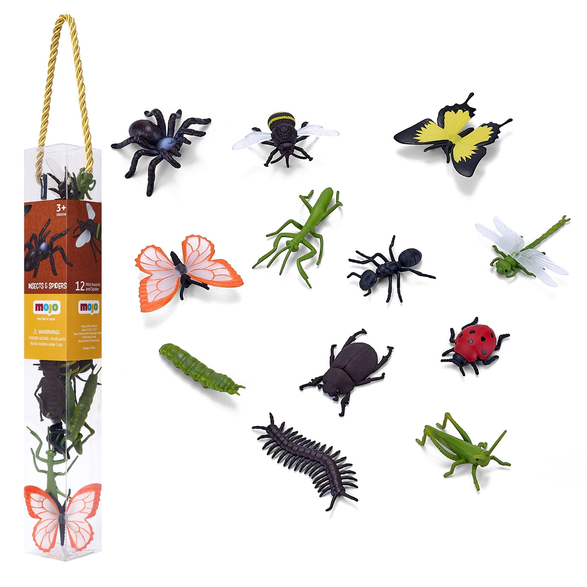 Insects and Spiders Mini Animals - Pack of 12 | CP00057450 | Findel ...