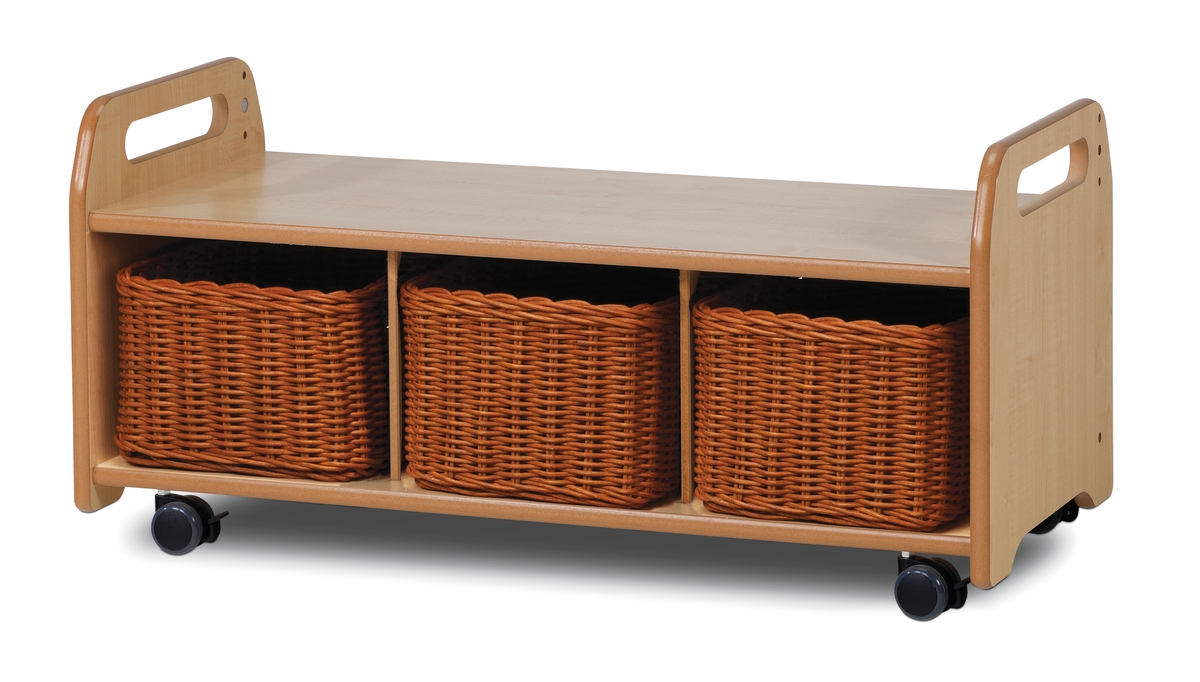 Millhouse Mobile Low Level Unit with 3 Baskets | CP00057530 | Findel ...
