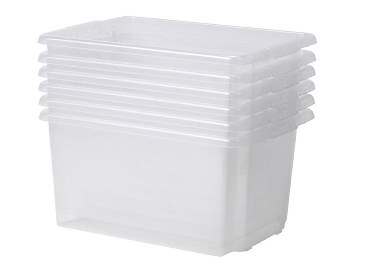 Millhouse Set of 6 Clear Deep Tubs | CP00057537 | Findel International