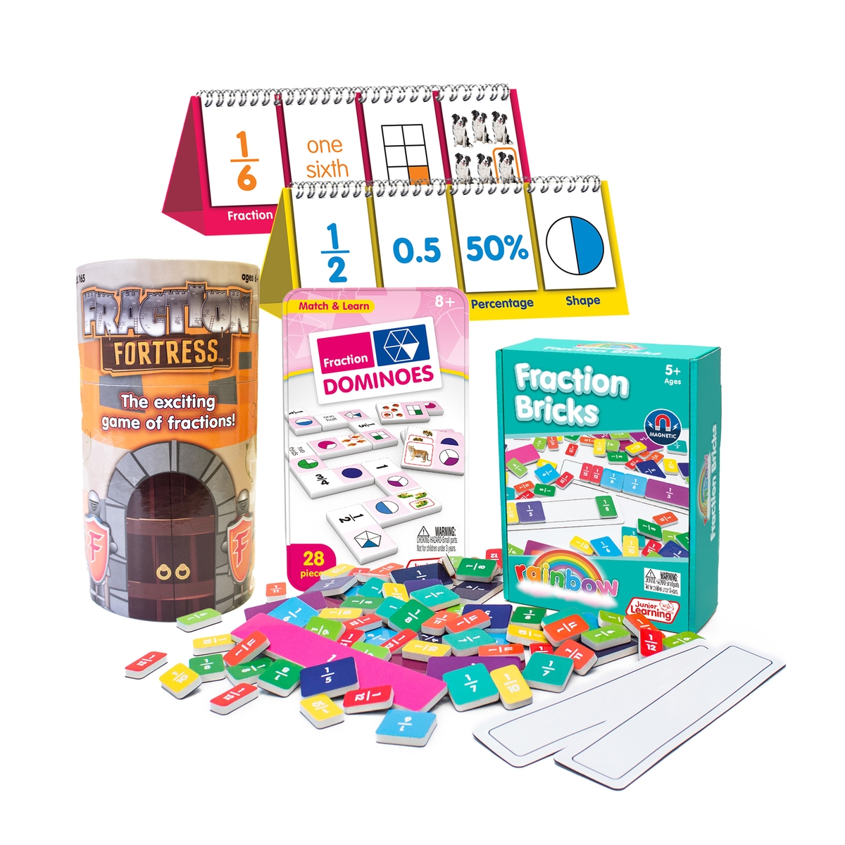 Junior Learning Fraction Booster Bundle | GP00057671 | GLS