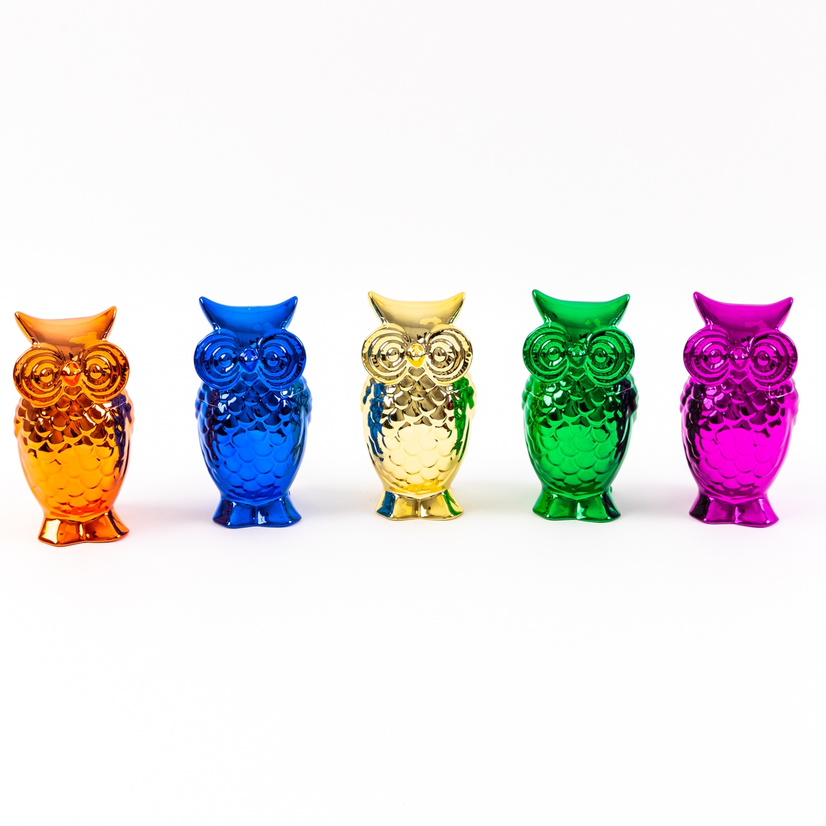 Metallic Owls from Hope Education - Pack of 5 | HP00057702 | Hope