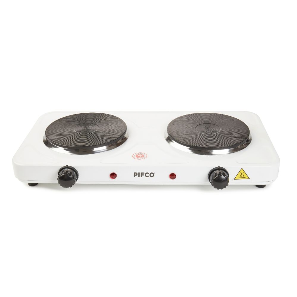 Pifco Double Electric Hob - White | CP00057824 | Findel Dryad