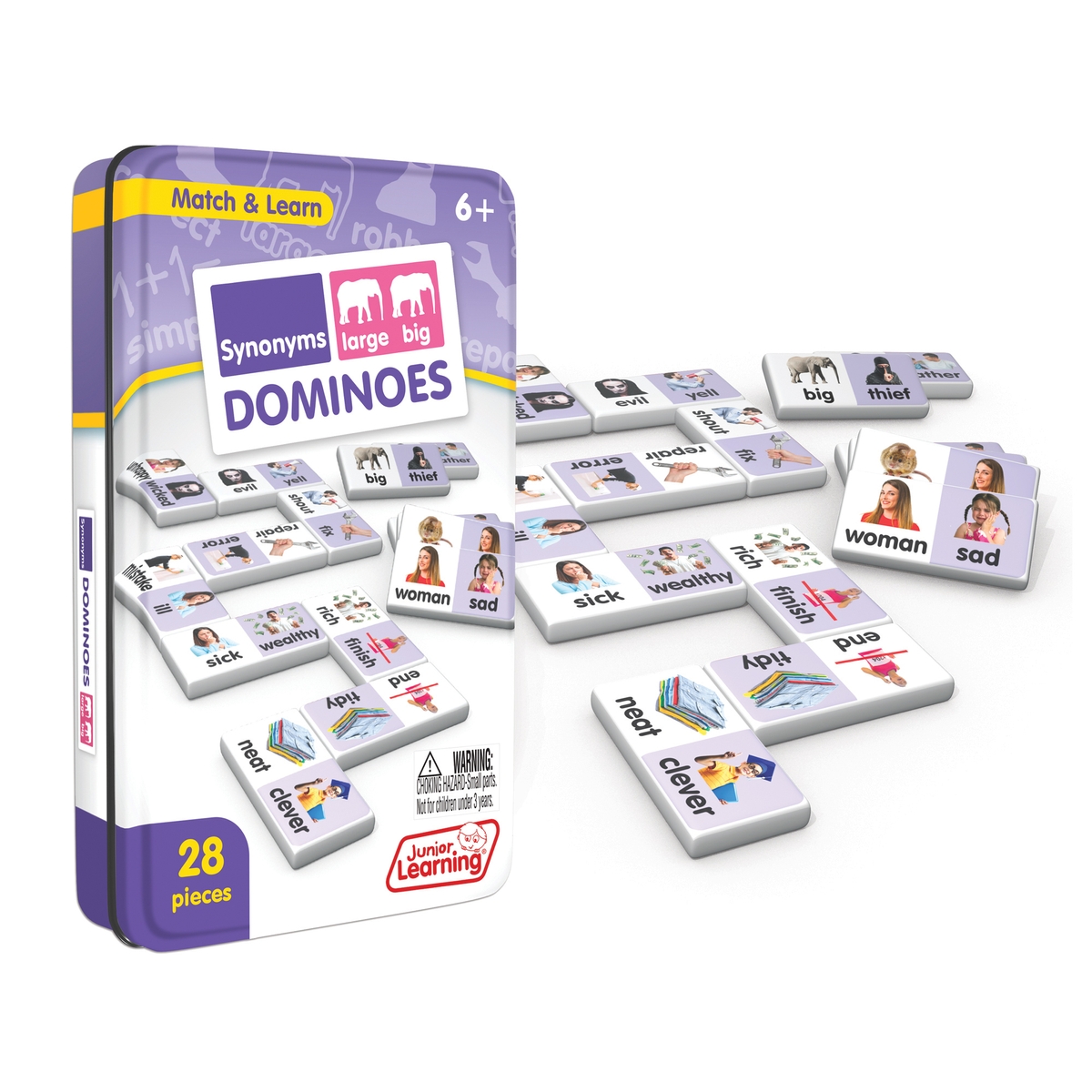 Junior Learning Synonyms Dominoes | CP00058048 | Findel International