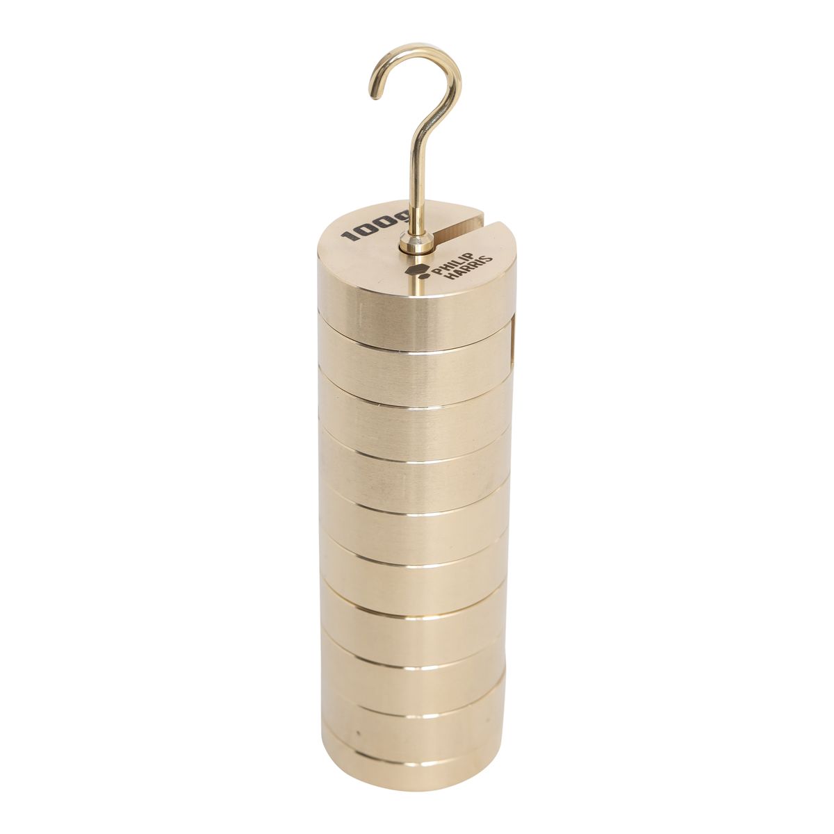 Philip Harris Hanging Slotted Masses, Brass (100g) - 9 x 10g Masses and ...