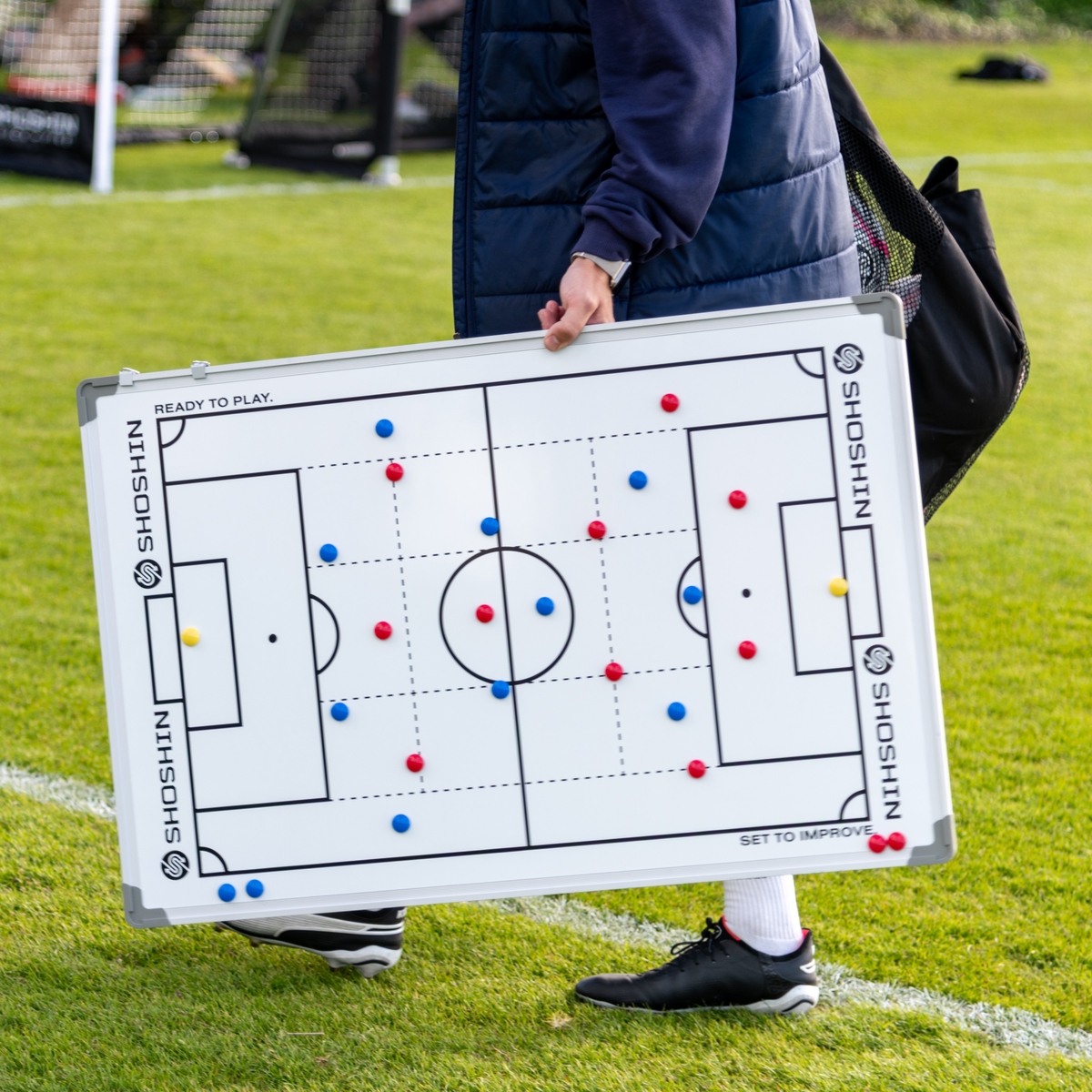 SHOSHIN Football Tactics Board - White - 90 x 60cm | CP00058481 ...