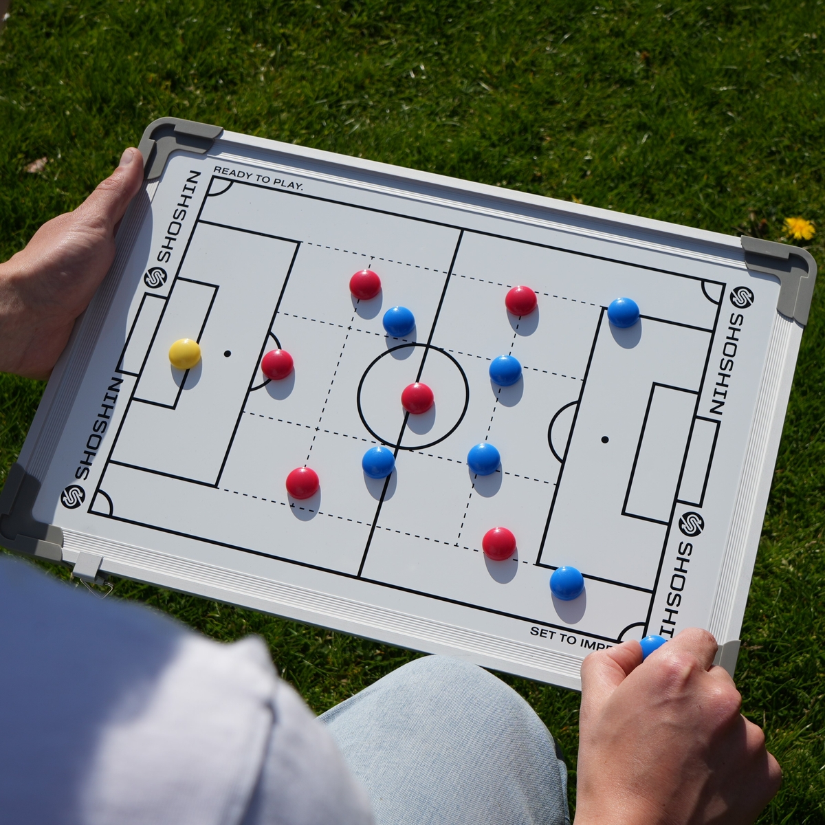 SHOSHIN Football Tactics Board - White - 45 x 30cm | CP00058483 ...