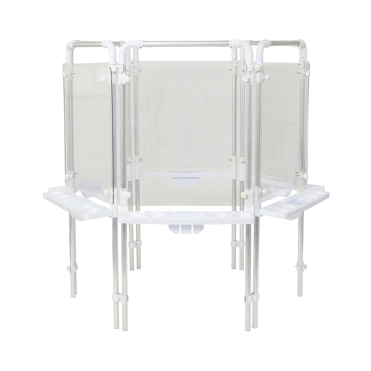 6 Sided Easel Set - Clear Boards | CP00058509 | Findel International