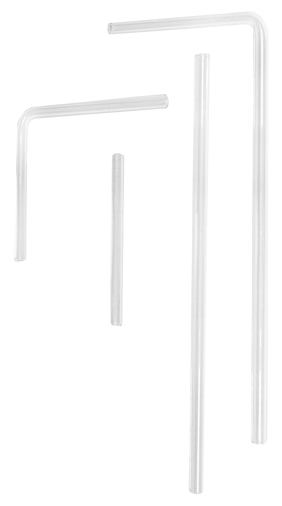 Gas Delivery Tubes - Assorted Pack of 4 | PP00058563 | Philip Harris