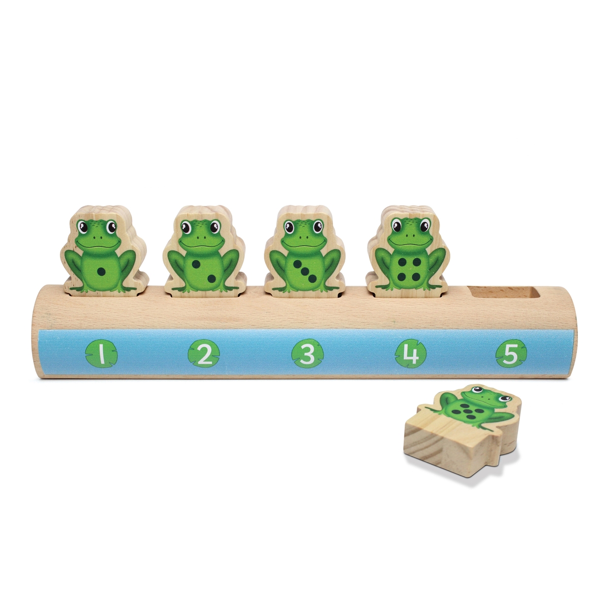 Yellow Door Five Frogs on a Log | HP00058946 | Hope