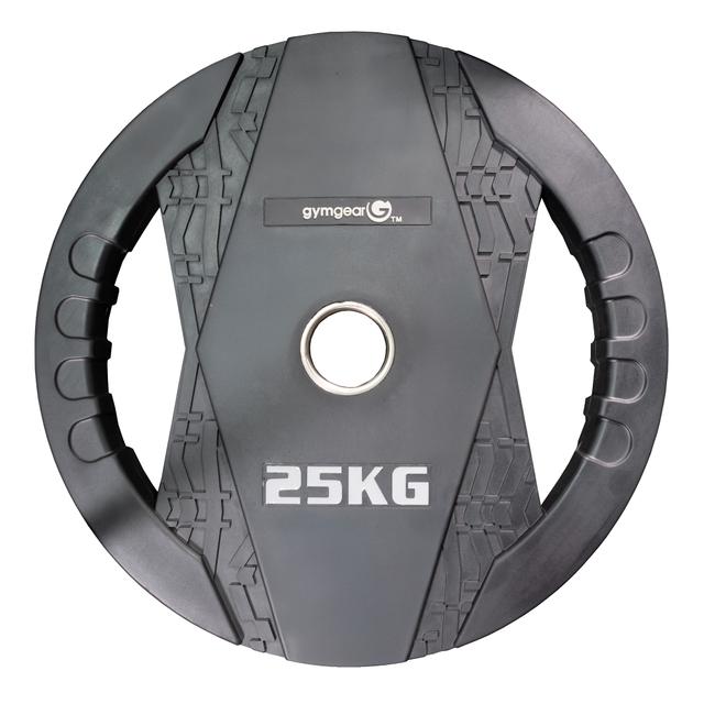 Gym Gear Rubber Plate Dual Grip - 25kg - Pair | CP00059579 | Findel ...