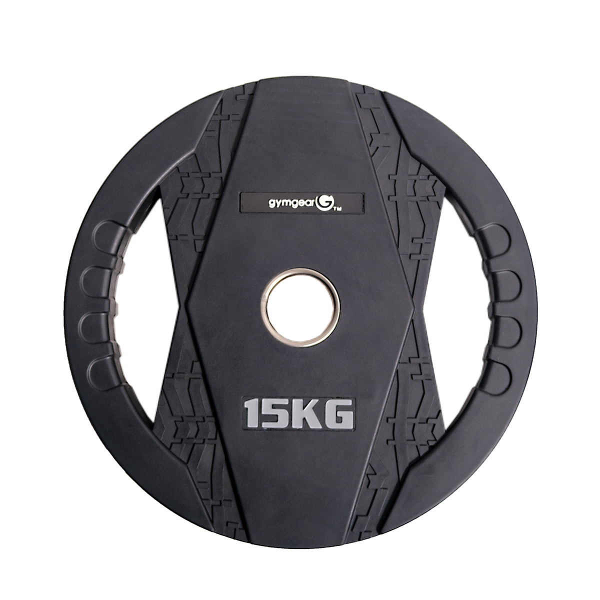 Gym Gear Rubber Plate Dual Grip - 15kg - Pair | CP00059581 | Findel ...
