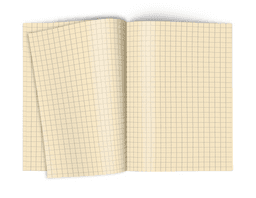 Classmates A4 Tinted Exercise Book, Cream Pages, 48 Page, 10mm Square ...