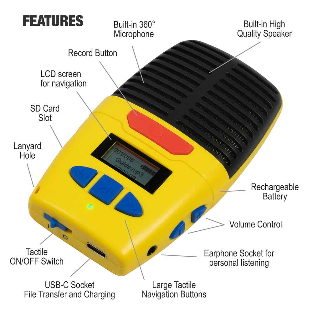 CP00059707 - Talking Products Micro-Speaking Digital Voice Recorder ...