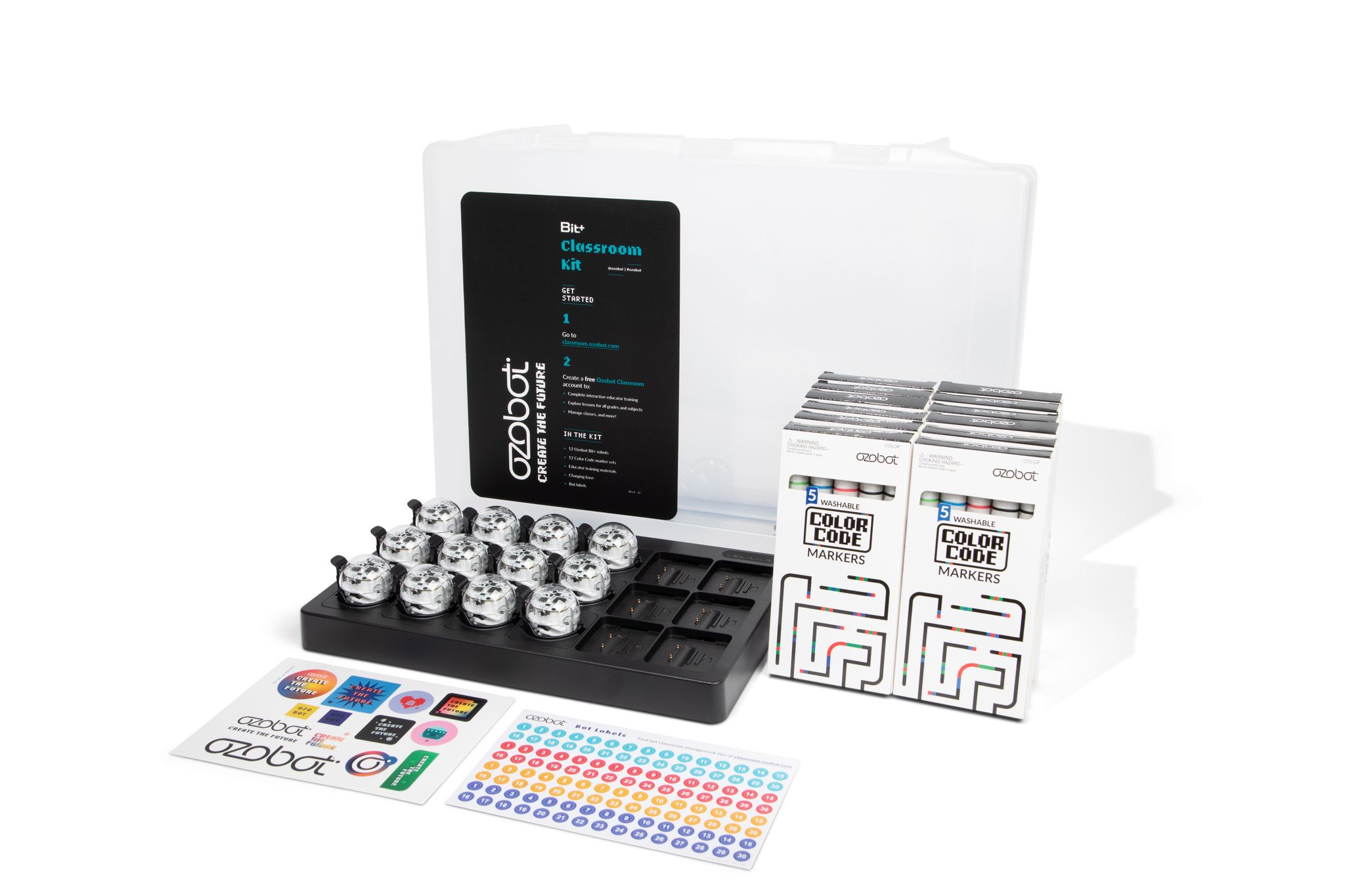 GP00059769 - Ozobot Bit+ Classroom Kit - Pack of 12 | GLS