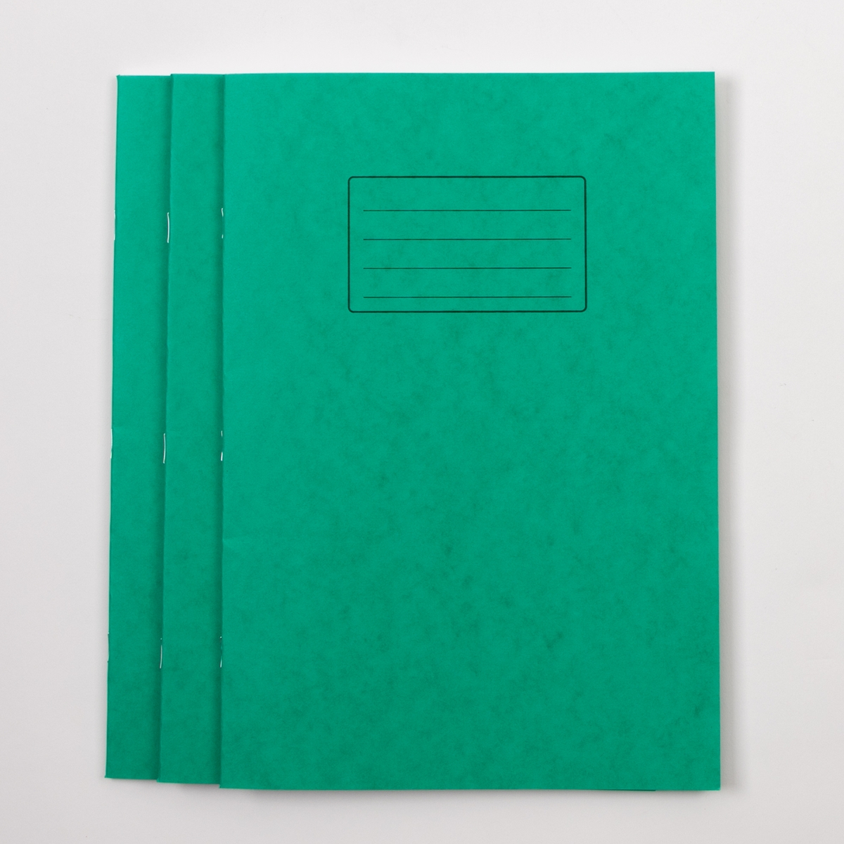 Classmates A4+ 80 page, 10mm ruled with margin, Green - Pack of 50 ...