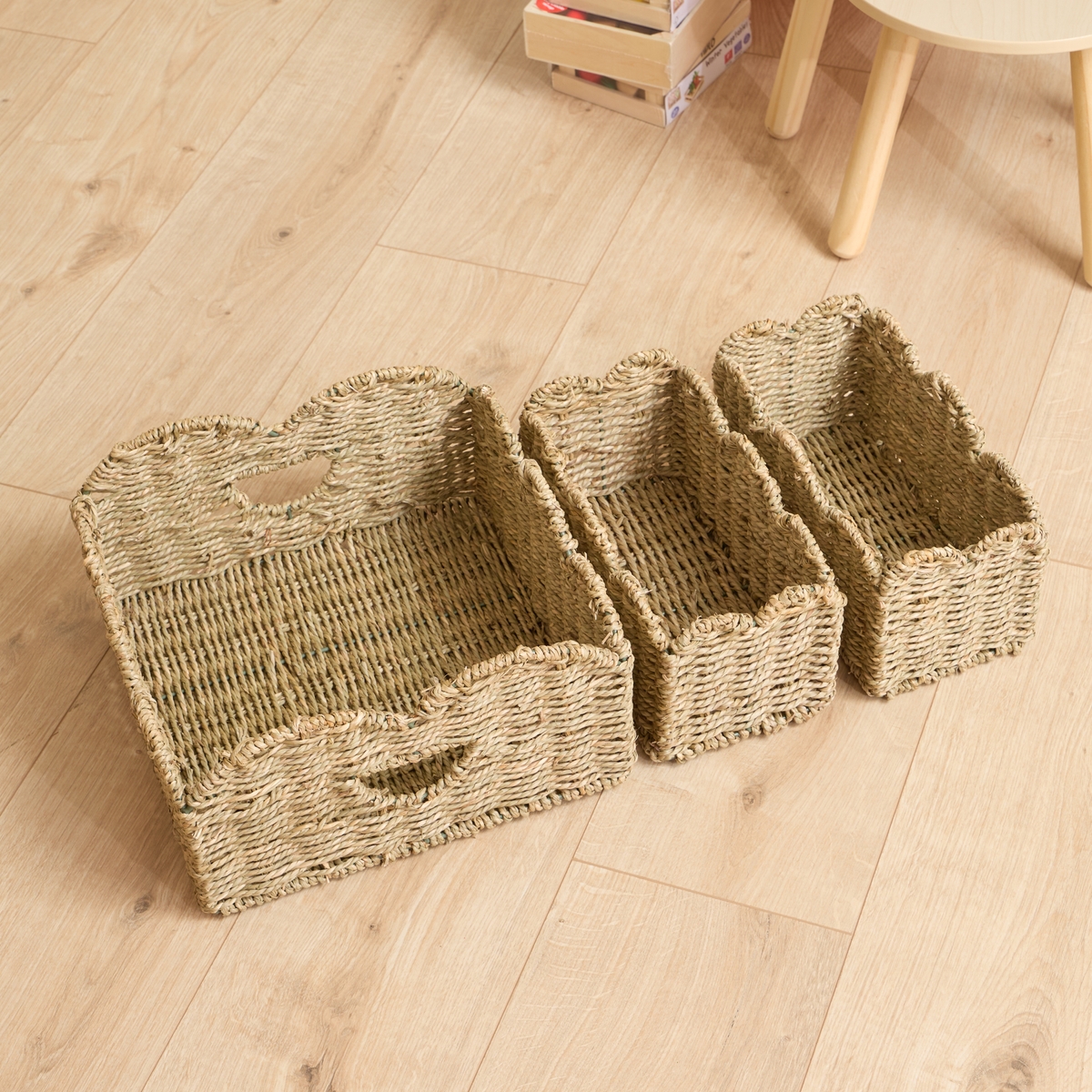 Scallop Detail Baskets from Hope Education - Set of 3 | CP00059882 ...