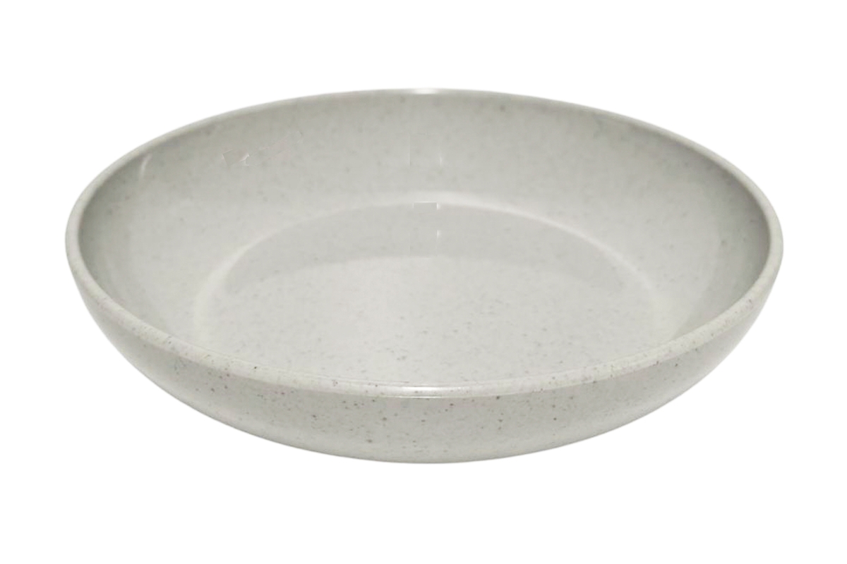 20cm Walled Bowl - Grey Speckle | CP00059908 | Findel Dryad