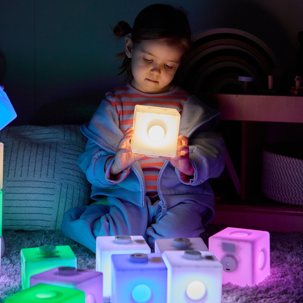 Giant Light Up Cubes from Hope Education - Pack of 12 | HP00059951 | Hope