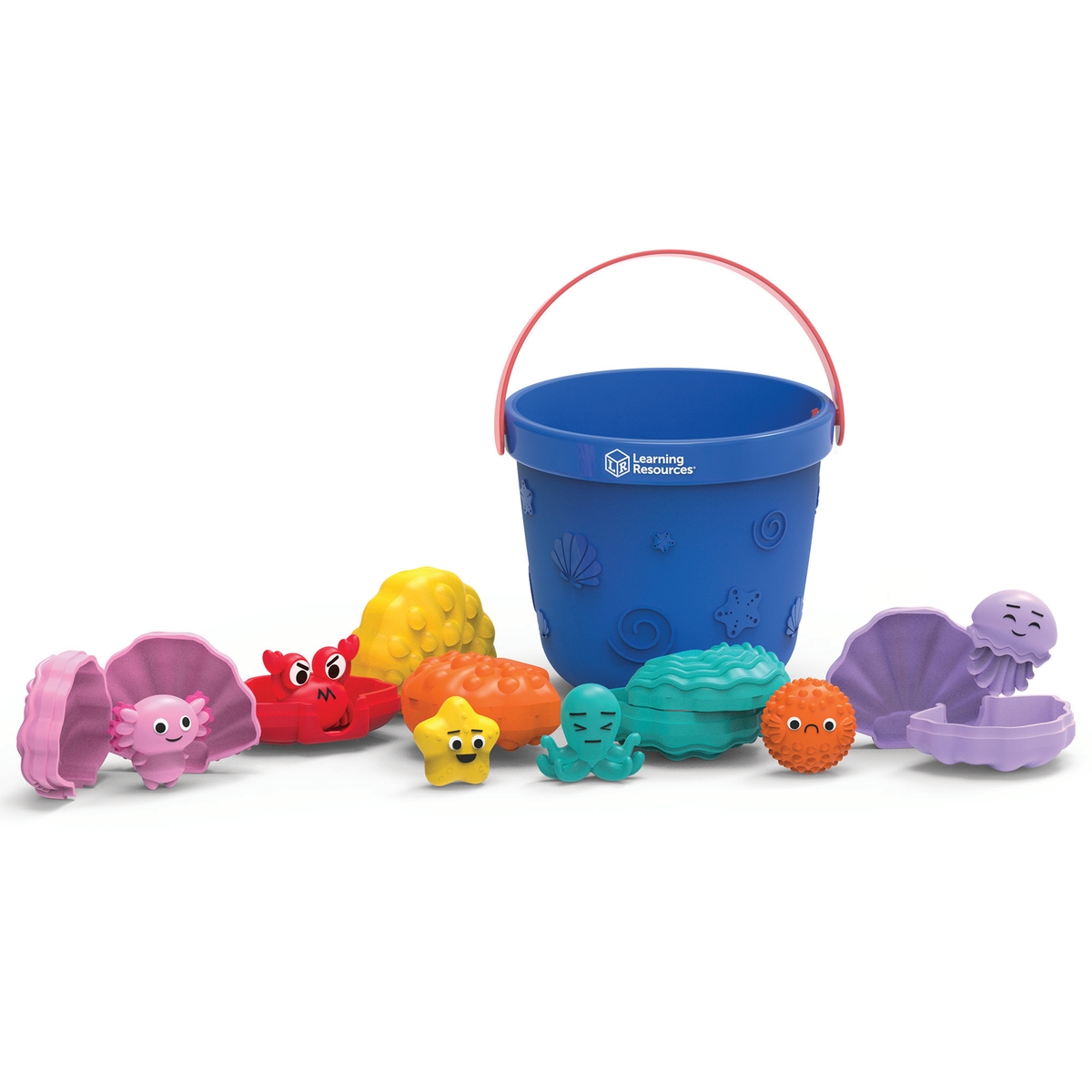 Learning Resources Ocean Emotion Seashells™ | LP00059954 | LDA Resources