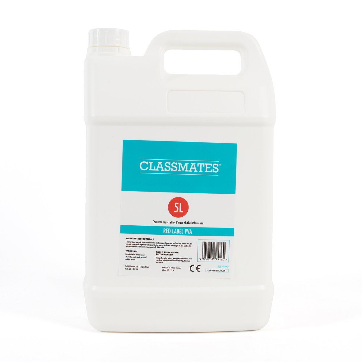 Classmates PVA Glue - Red Label - 5L | GP00059983 | GLS