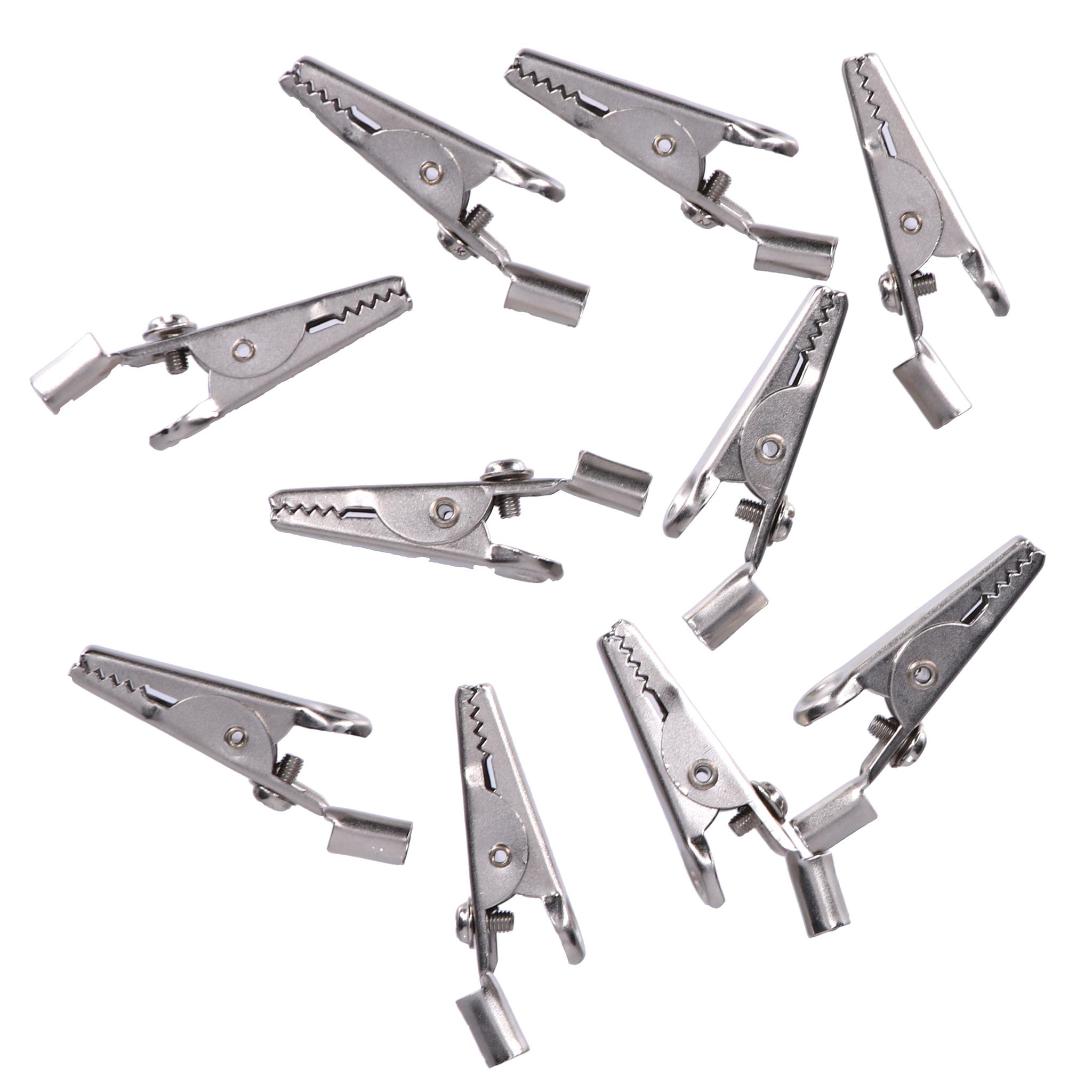 UNILAB BEK Crocodile Clips - Pack of 50 | PP00060112 | Philip Harris