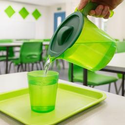 500ml Green Frosted Translucent Jug with Lid | HP00060405 | Hope