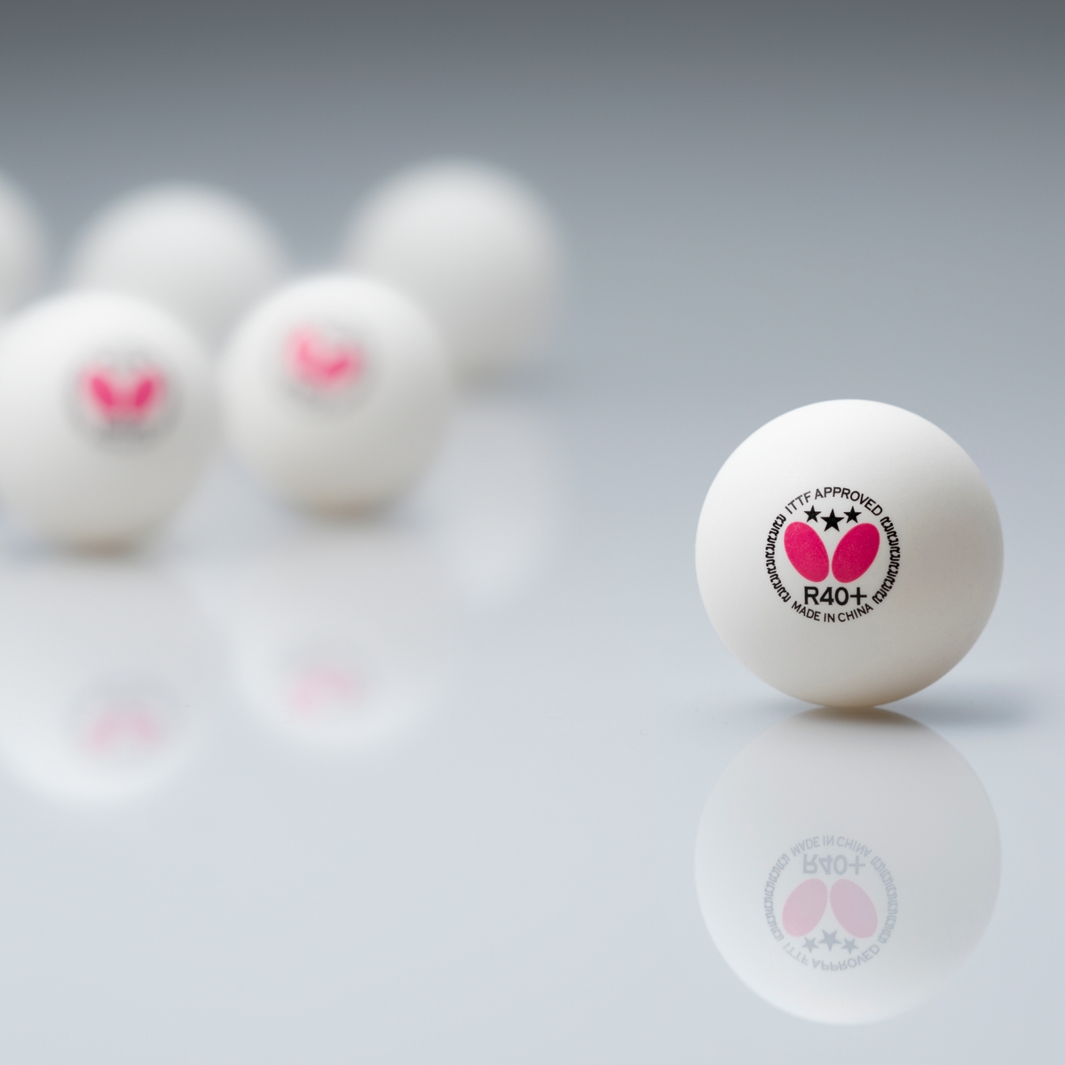 Butterfly R40+ 3 Star Table Tennis Balls - Pack of 12 | DP00060575 ...