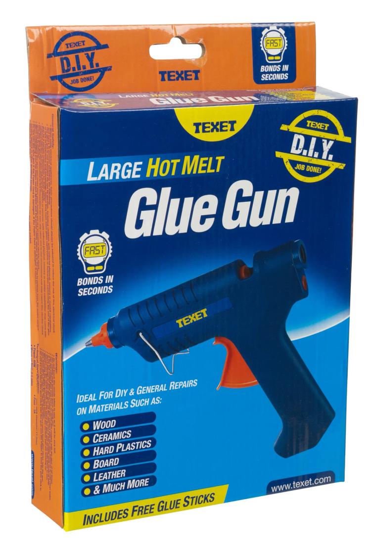 TEXET Large Hot Melt Glue Gun | CP00060642 | Findel Dryad