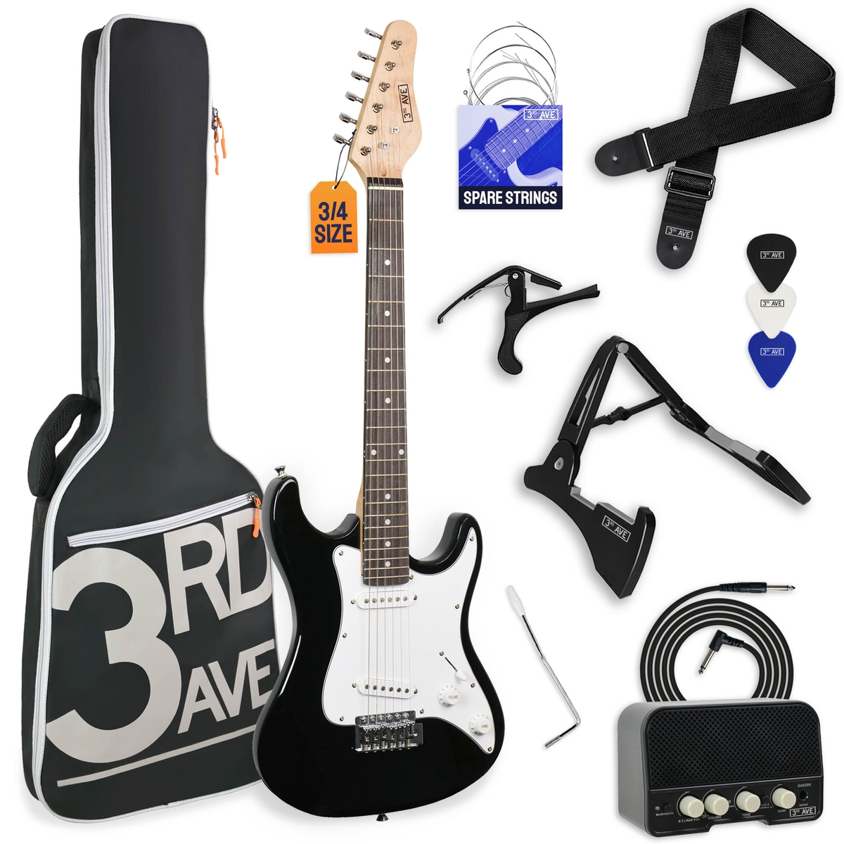 Rocket Electric Guitar Pack - 3/4 | AP00060915 | AtoZ Supplies