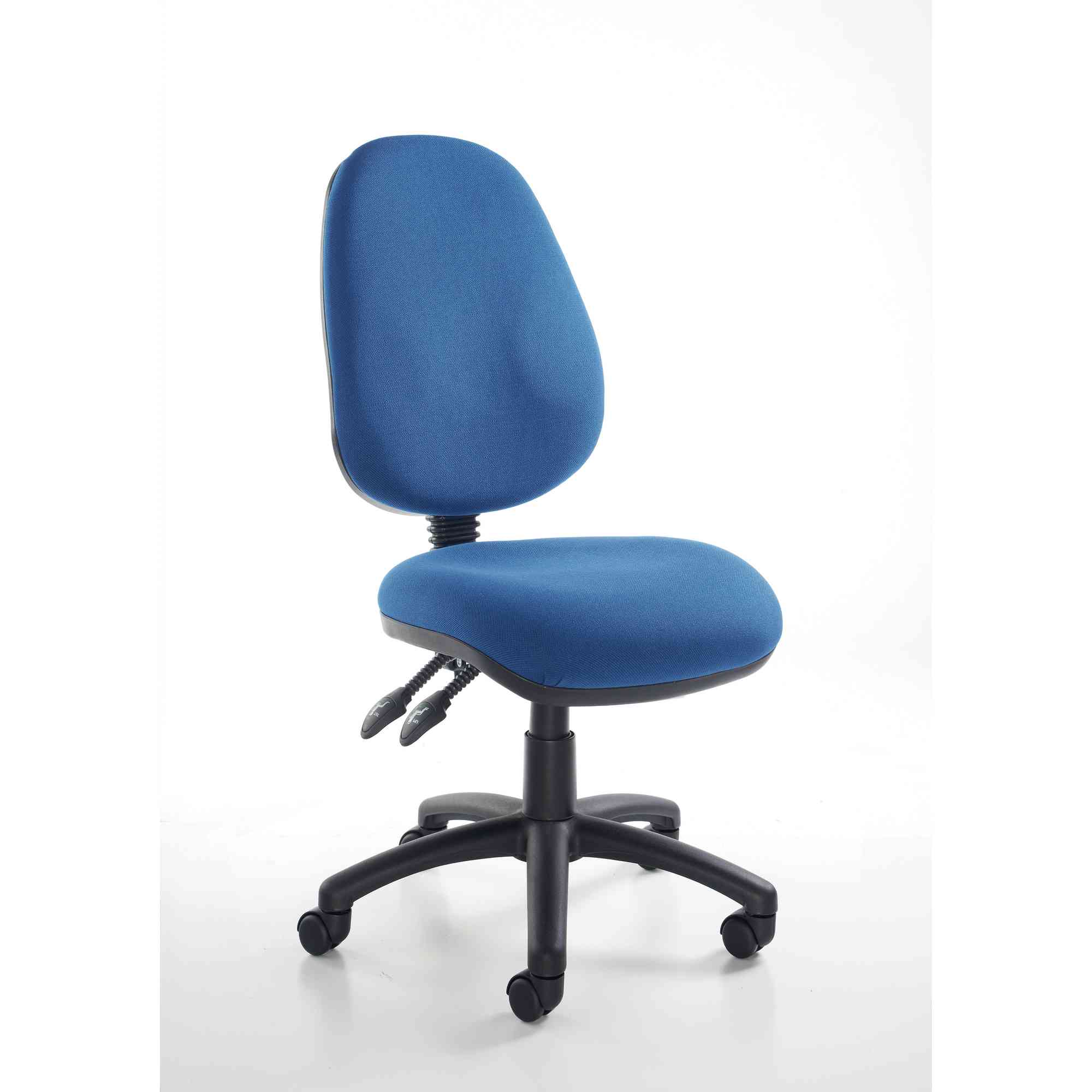 HE1184454A Operator Chair No Arms Blue Findel