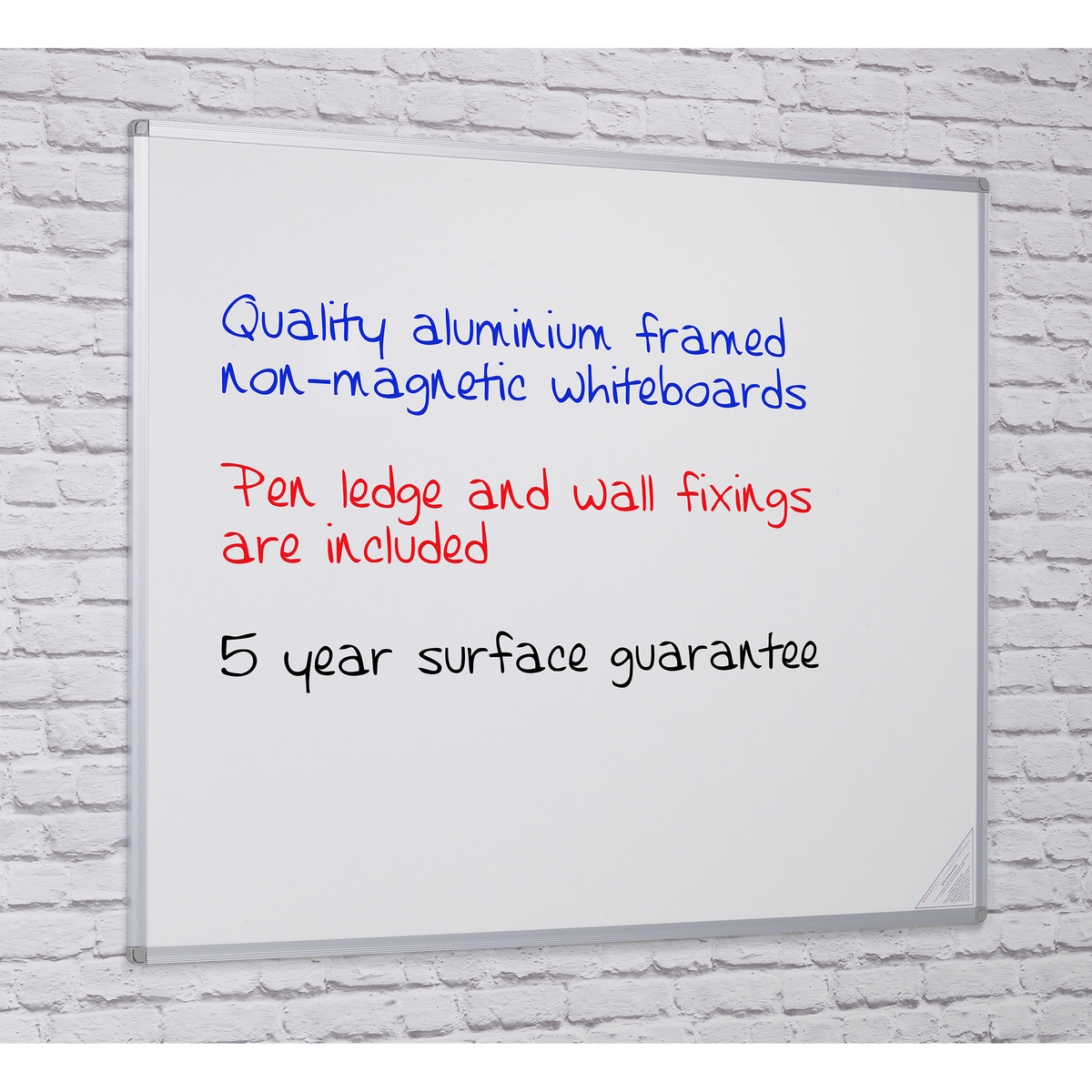 Classmates Non Magnetic Whiteboard 1200x2400mm | HC1702579 | Findel ...