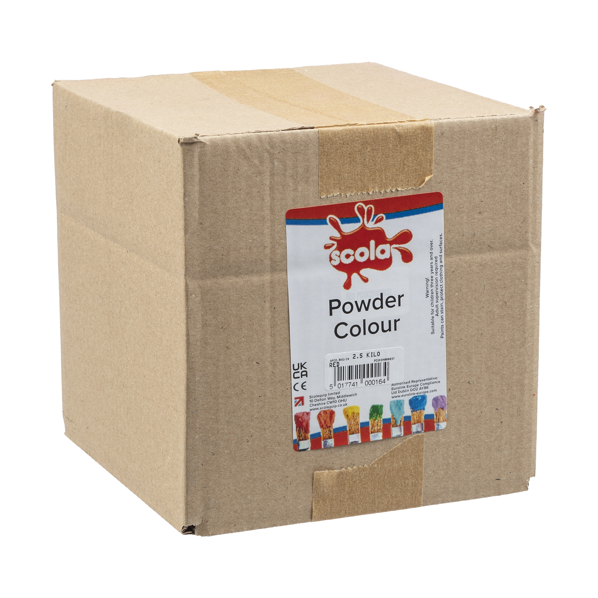 HP050009AL - Scola Powder Colour - 2.5kg - Brilliant Red | Findel