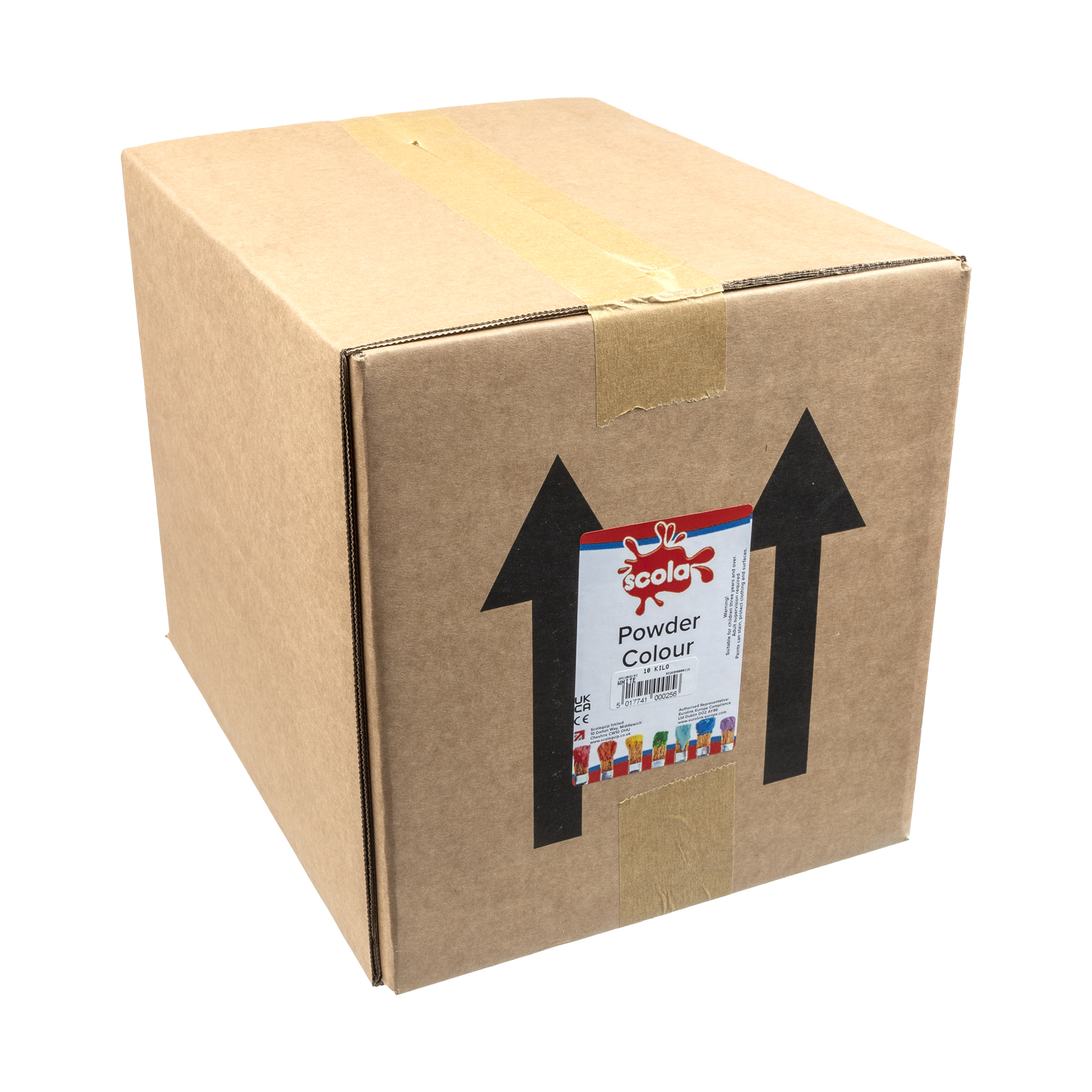 AP050010AE - Scola Powder Colour - 10kg - White | AtoZ Supplies