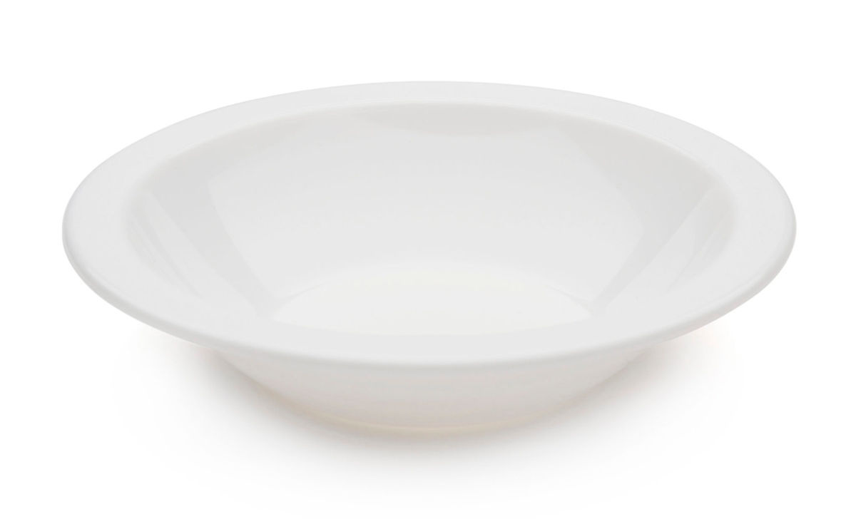 Harfield Polycarbonate Rimmed Bowls - pack of 10 - White | HP050710AE ...