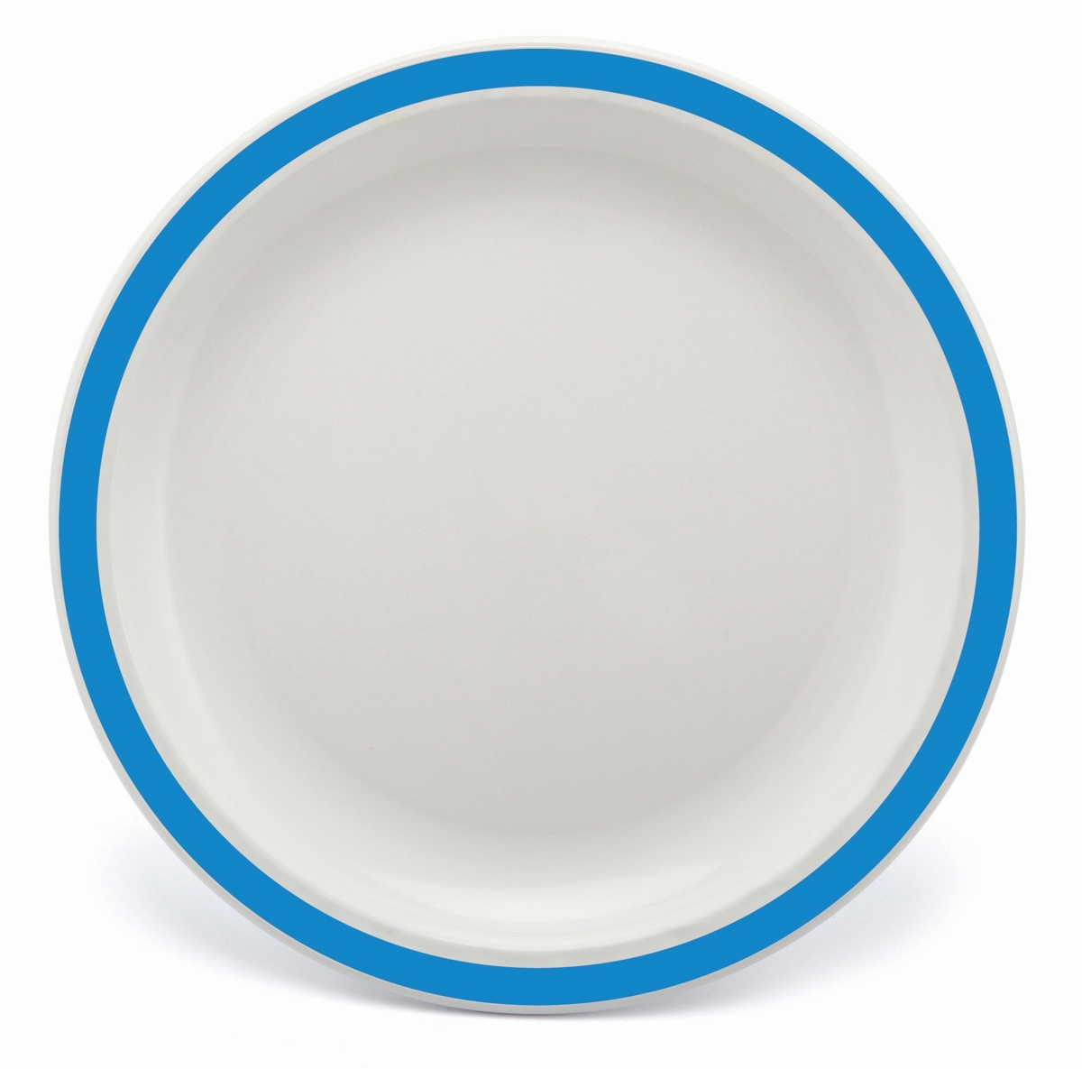 Harfield Narrow Rimmed Plates - pack of 10 - Blue | PP051182AB | Philip ...